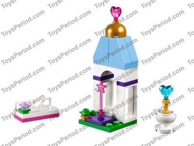 LEGO 41141 Pumpkin's Royal Carriage Set Parts List