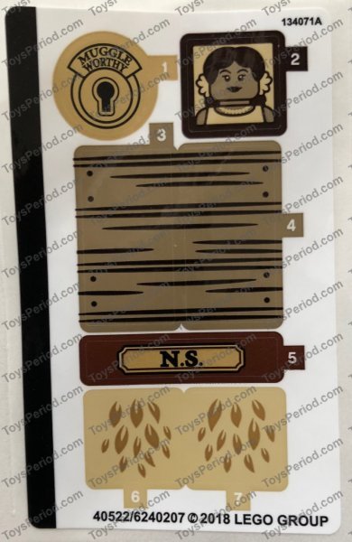 LEGO Sets with Part 75952stk01 Sticker Sheet for Set 75952 - (40522/ ...