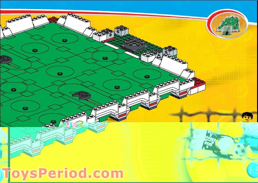LEGO 3425-2 Grand Championship Cup Instructions and Parts List