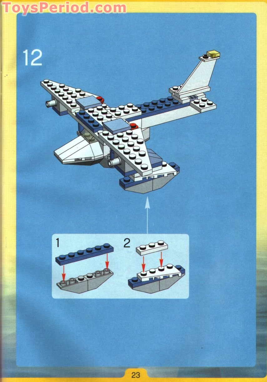 LEGO 4098 High Flyers Instructions and Parts List