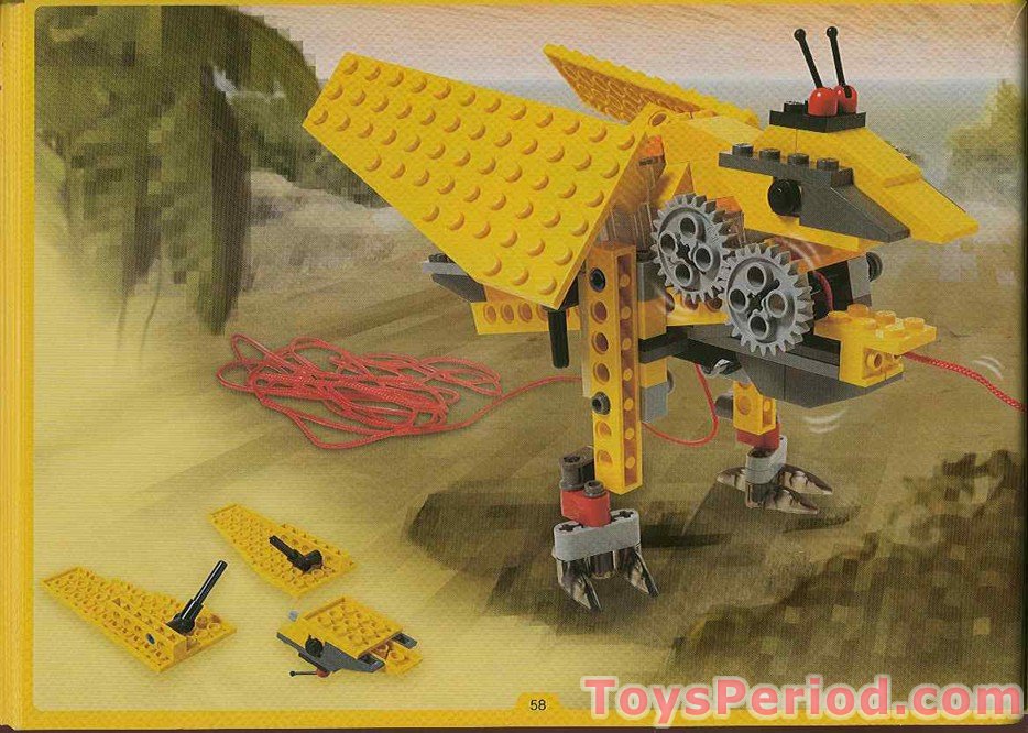 LEGO 4094 Motor Movers Instructions and Parts List