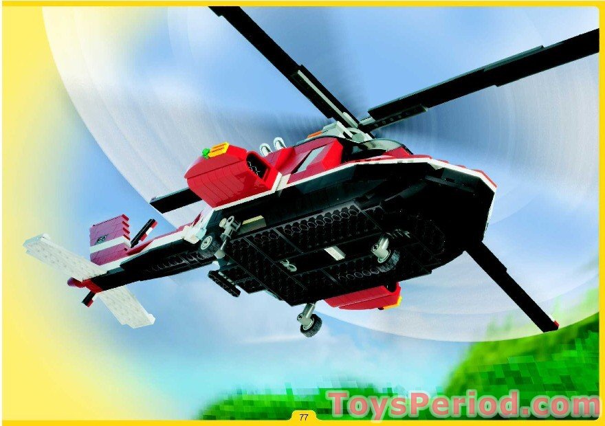 LEGO 4403 Air Blazers Instructions and Parts List