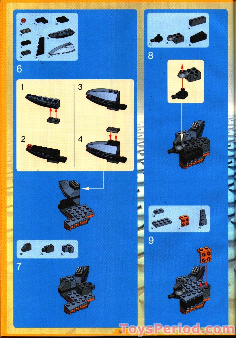 LEGO 4508 Titan Xp Instructions and Parts List