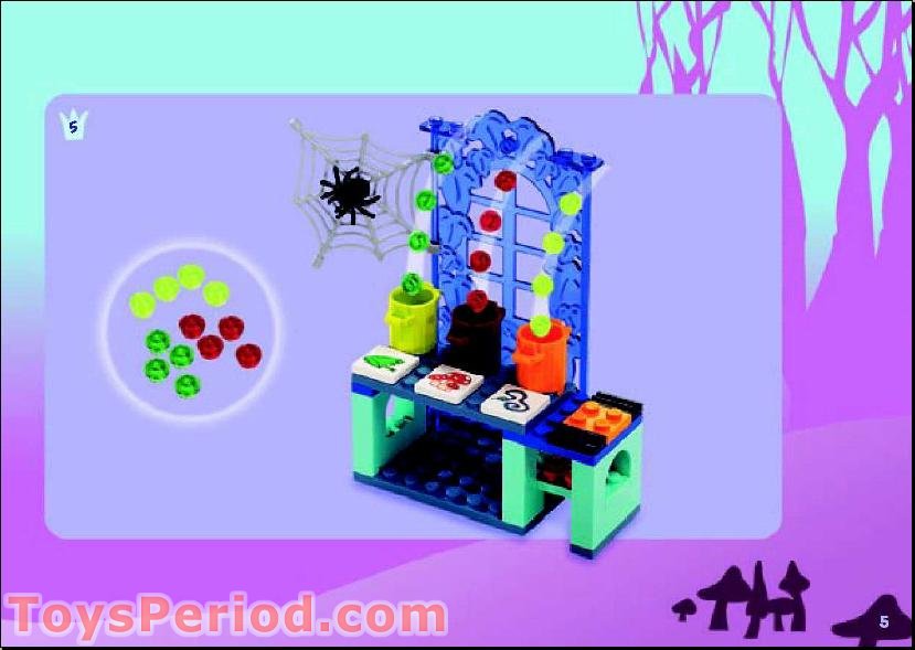 LEGO 5962 The Tinderbox Instructions and Parts List