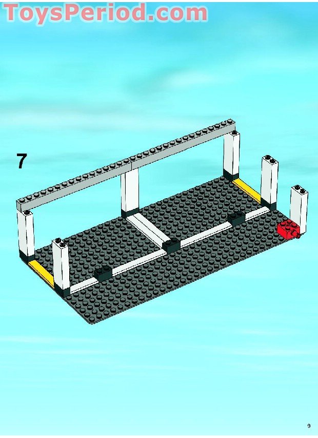 LEGO 7744 Police Headquarters Instructions and Parts List