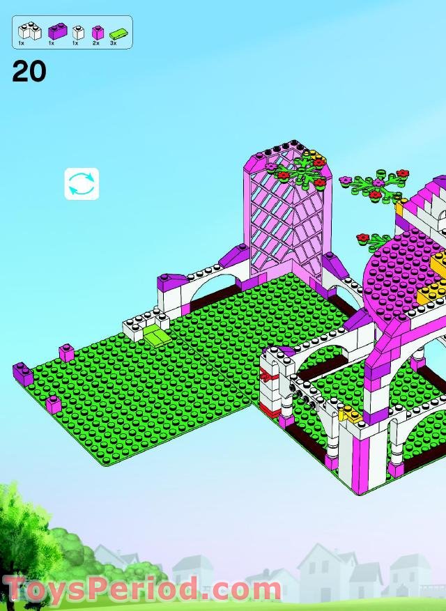 LEGO 7585 Pony Stable Instructions and Parts List