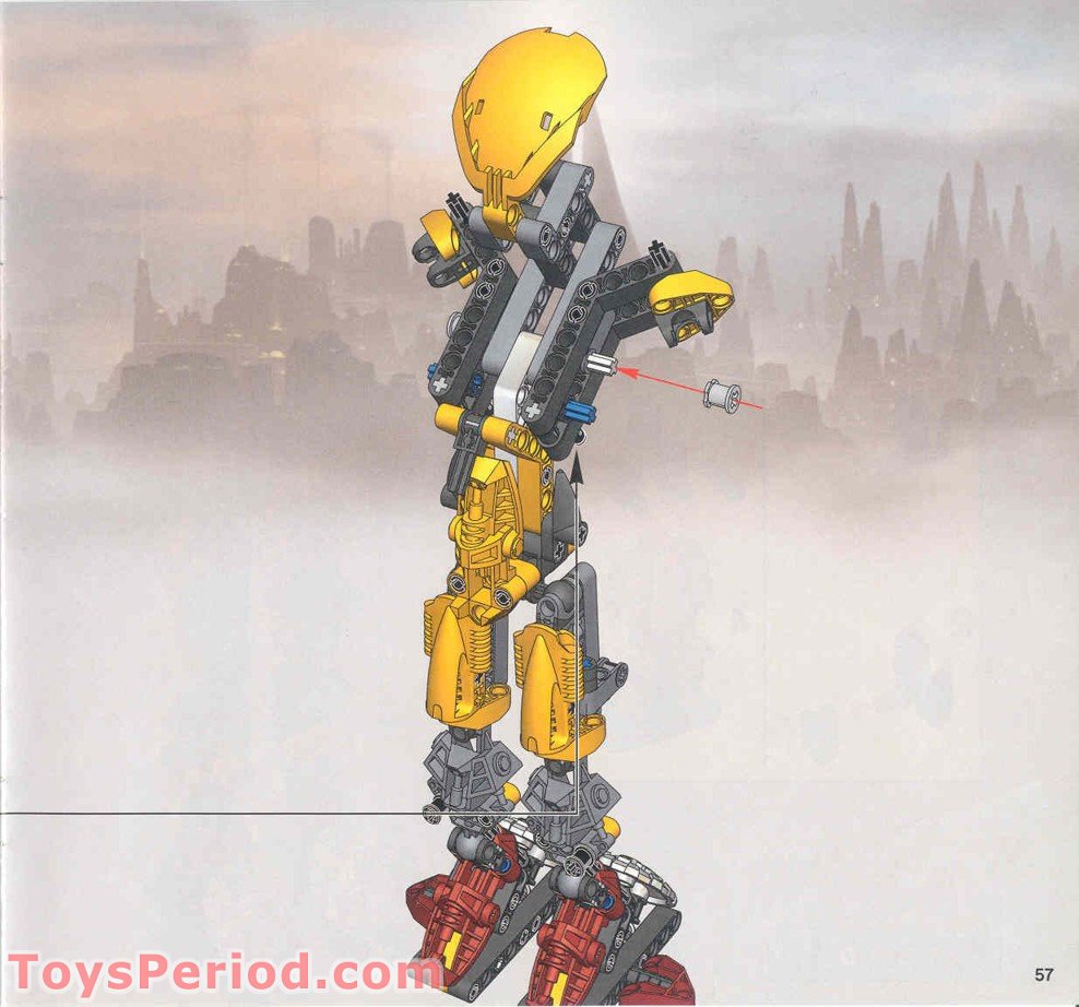 LEGO 8756 Sidorak Instructions and Parts List