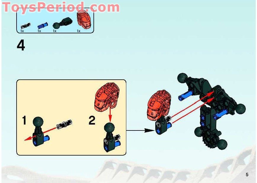 LEGO 8980 Gresh Instructions and Parts List