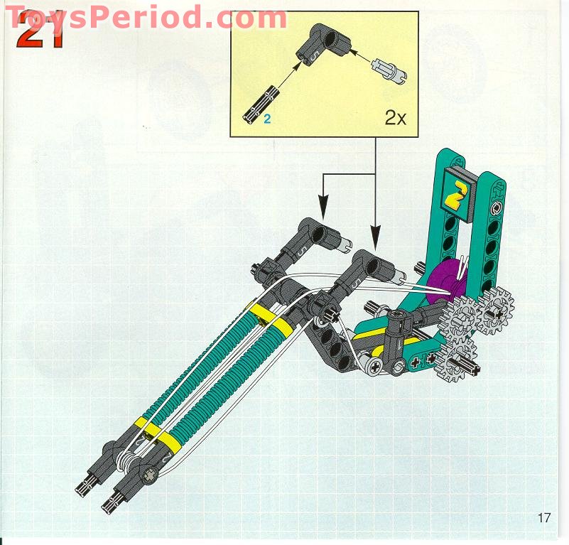 LEGO 8202 Bungee Chopper Instructions and Parts List