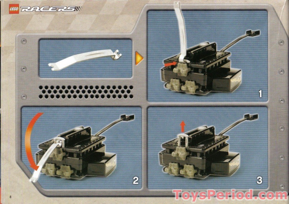 LEGO 8369-1 Dirt Crusher Rc Set Parts Inventory and Instructions - LEGO ...