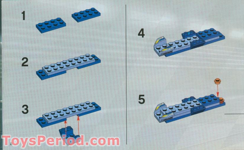 LEGO 8383 Nitro Terminator Instructions and Parts List