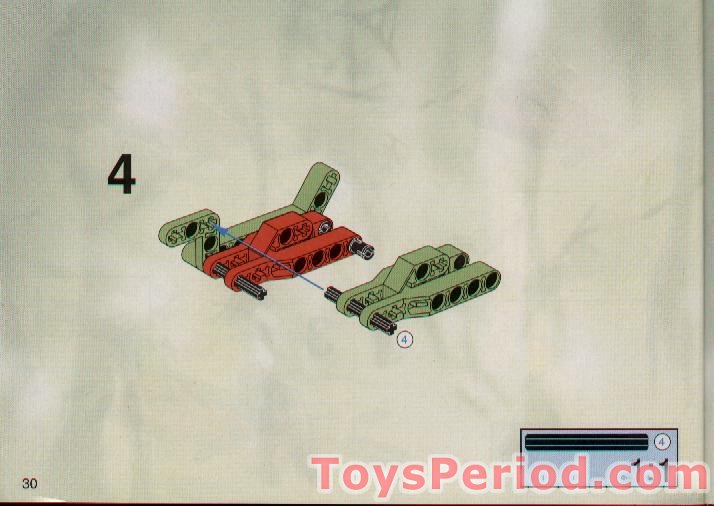 LEGO 8509 Swamp Instructions and Parts List