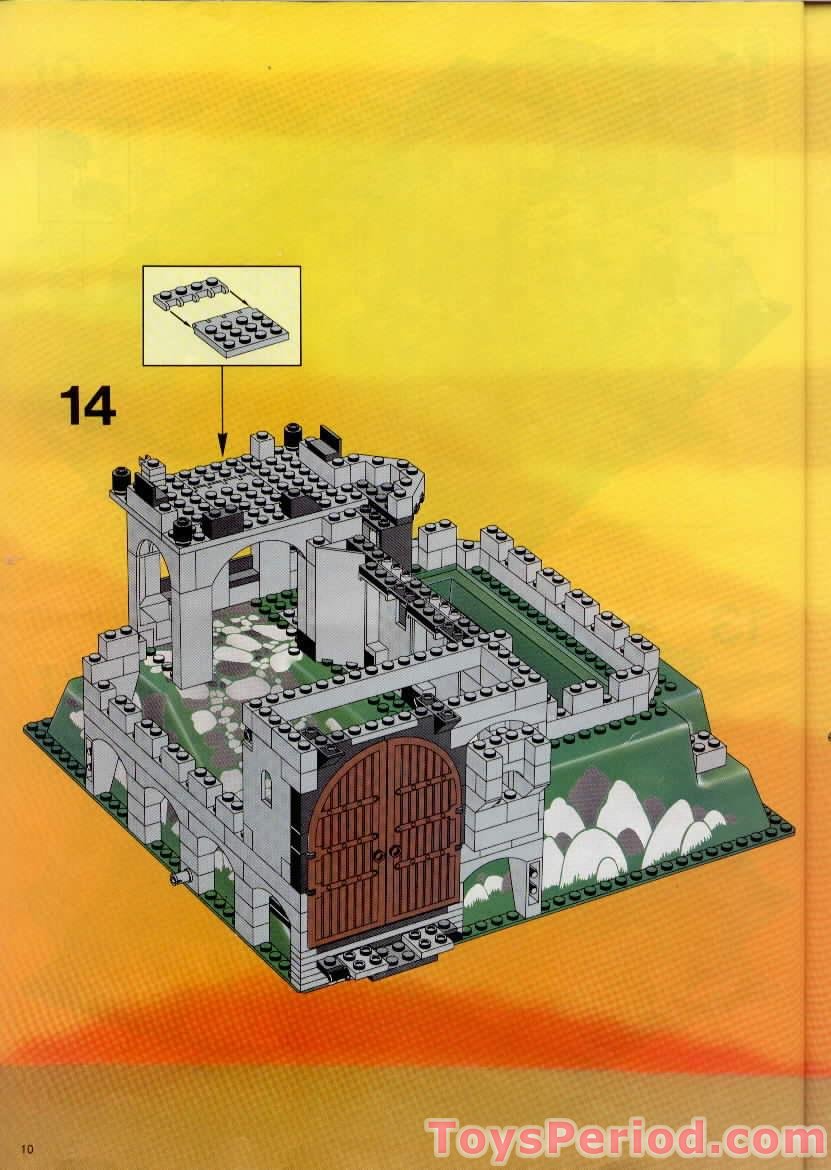 LEGO 6081 King's Mountain Fortress Instructions and Parts List