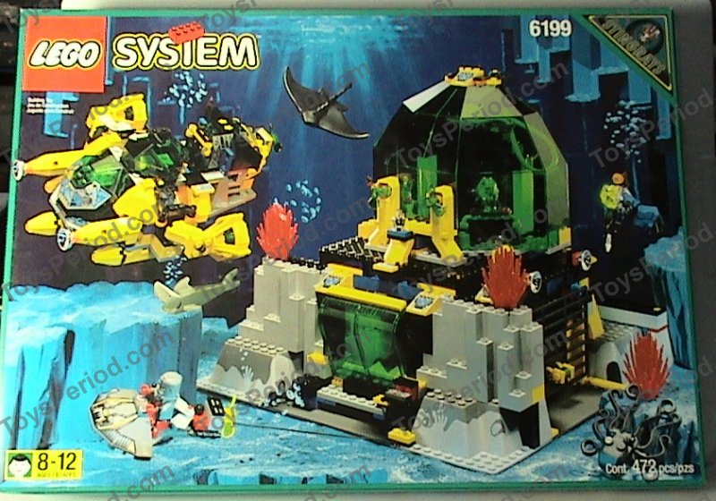 LEGO 6199 Hydro Crystalization Station Instructions and Parts List