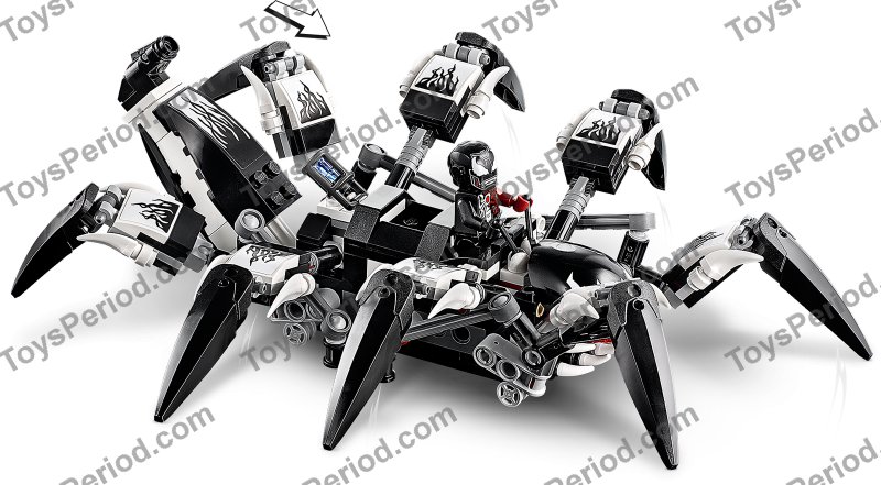 LEGO 76163 Venom Crawler Set Parts List