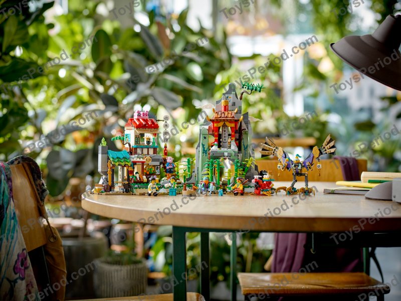 LEGO 80044 Monkie Kid's Team Hideout Set Parts List