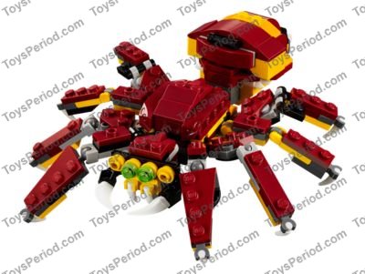 LEGO 31073 Mythical Creatures Set Parts List