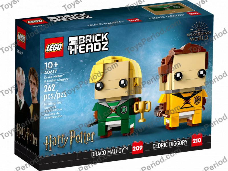 LEGO 40617 Draco Malfoy & Cedric Diggory Set Parts List