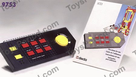 LEGO 9753 Technic Control Center I Instructions and Parts List