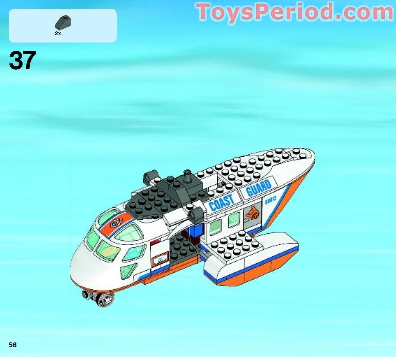 LEGO 60013 Coast Guard Helicopter Instructions and Parts List