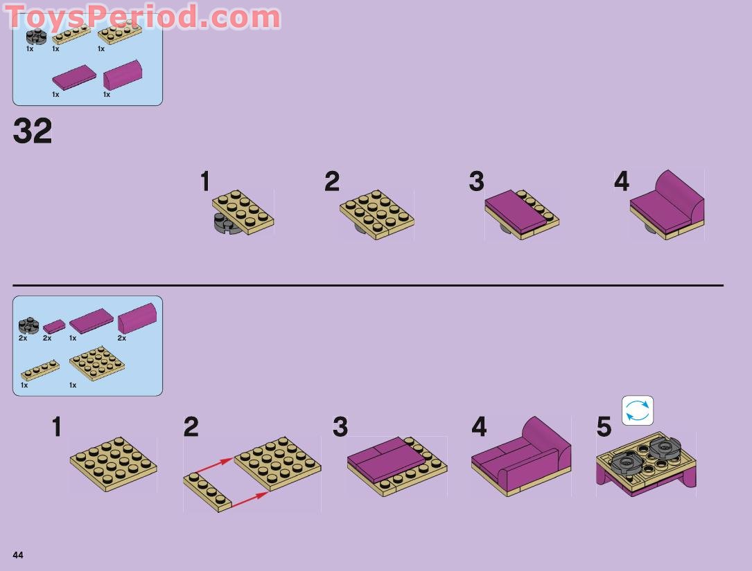 LEGO 41015 Dolphin Cruiser Instructions and Parts List