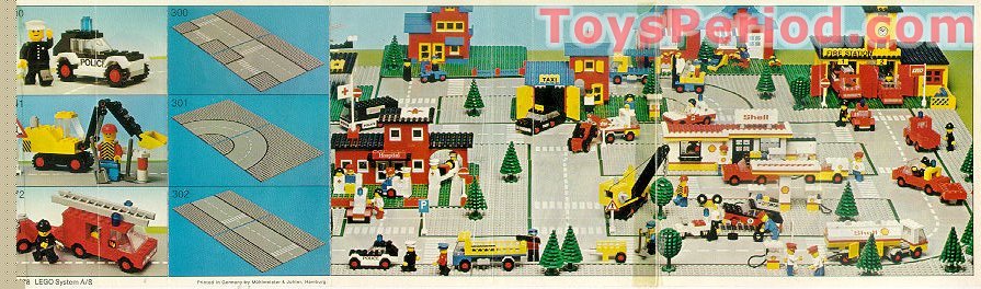 LEGO 642-1 Tow Truck and Car Instructions and Parts List