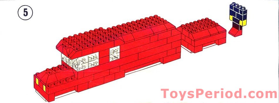 LEGO 305-2 Fire Engine Instructions and Parts List