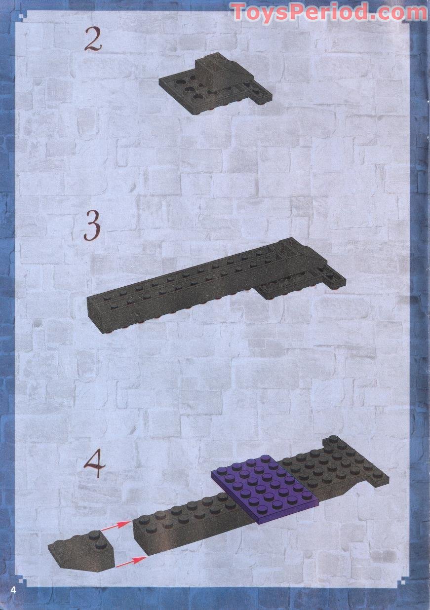 LEGO 4755 Knight Bus Instructions and Parts List