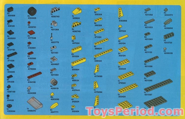 LEGO 4939 Cool Cars Set Parts Inventory and Instructions - LEGO ...