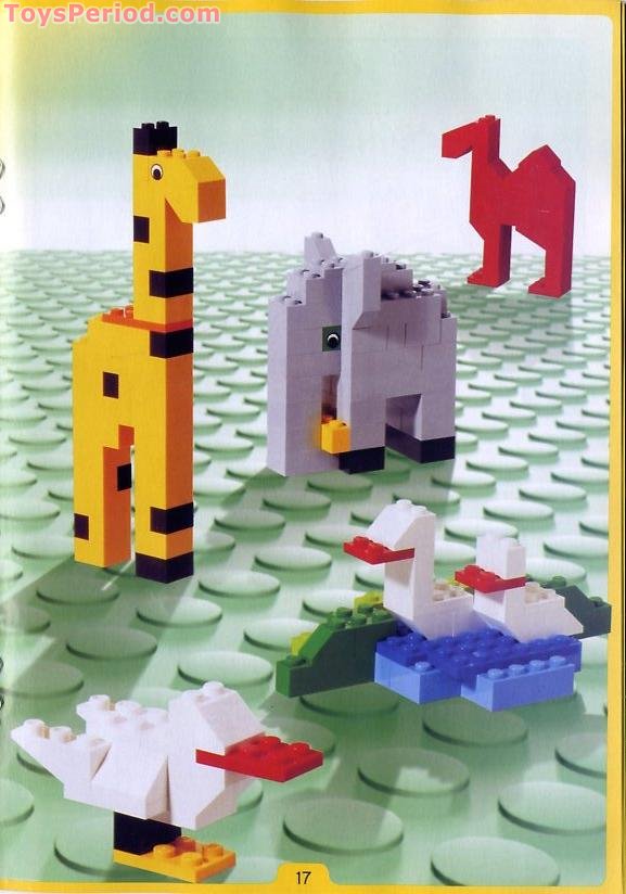 LEGO 4497 Pretend and Create Instructions and Parts List