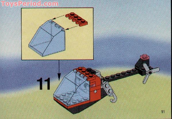 LEGO 6487 Mountain Rescue Instructions and Parts List