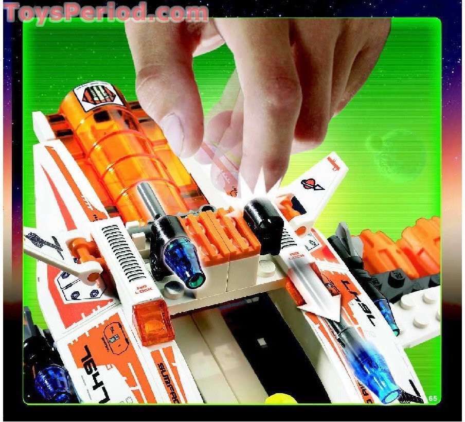 LEGO 7647 MX-41 Switch Fighter Instructions and Parts List