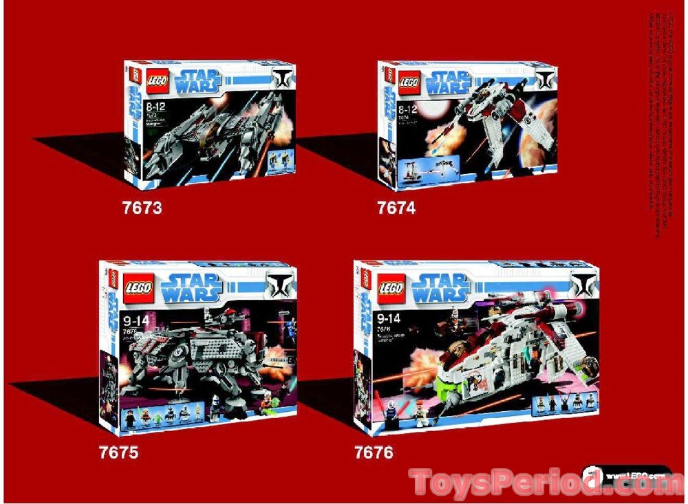 LEGO 7680 The Twilight Instructions and Parts List