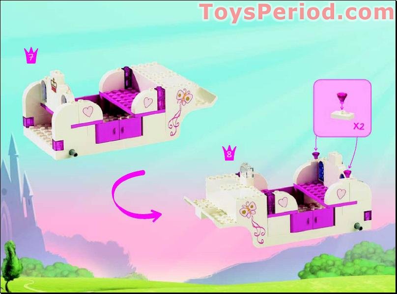 LEGO 7578 Ultimate Princesses Instructions and Parts List