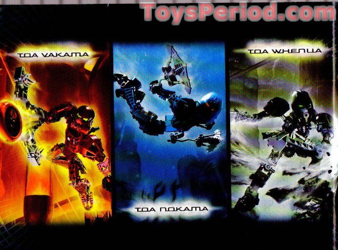 LEGO 8618-1 Vahki Rorzakh Instructions and Parts List