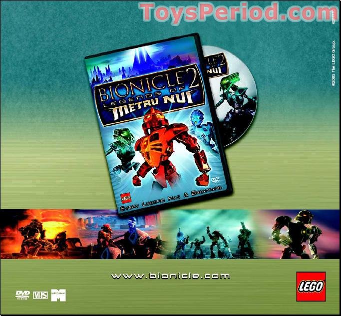 LEGO 8811 Toa Lhikan and Kikanalo Instructions and Parts List