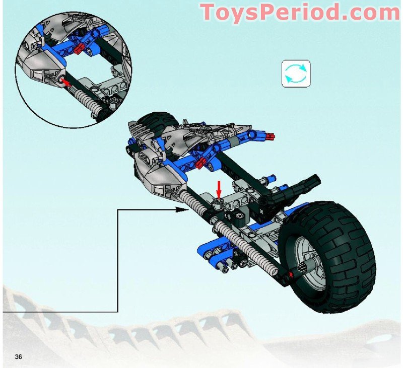 LEGO 8993 Kaxium V3 Instructions and Parts List