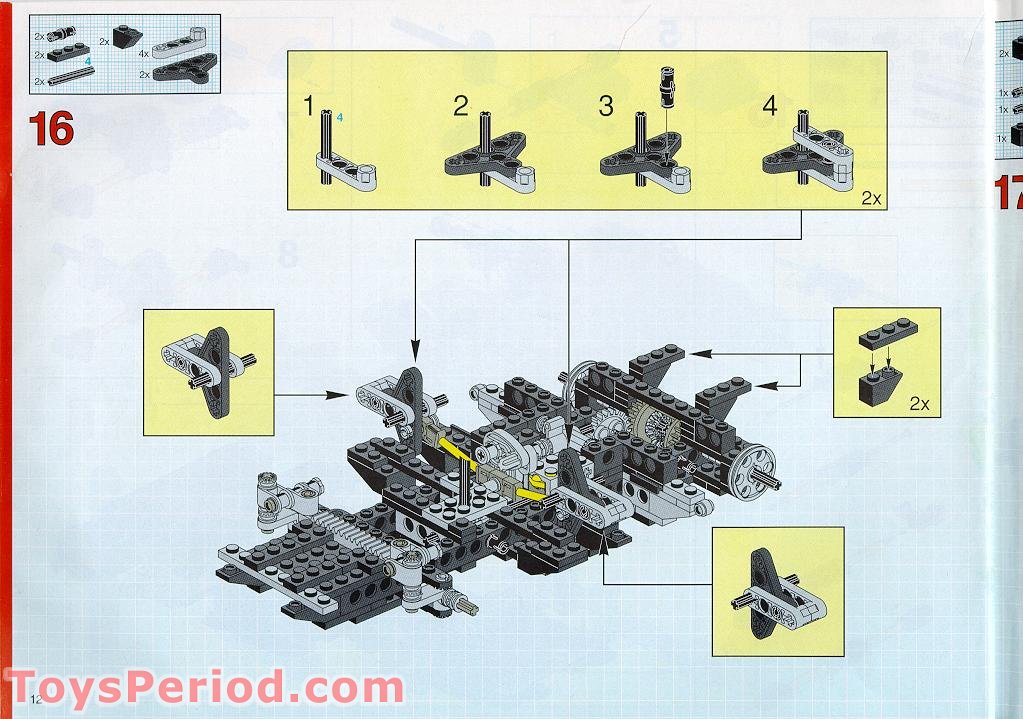 LEGO 8479 Barcode Multi-Set Instructions and Parts List