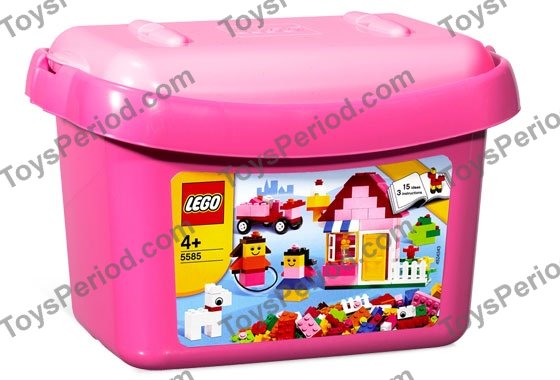 LEGO 5585 Pink Brick Box Instructions and Parts List