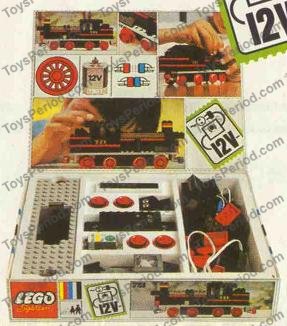 LEGO 721 Steam Locomotive Instructions and Parts List