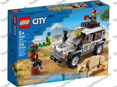 LEGO 60267 Safari Off-roader Set Parts List
