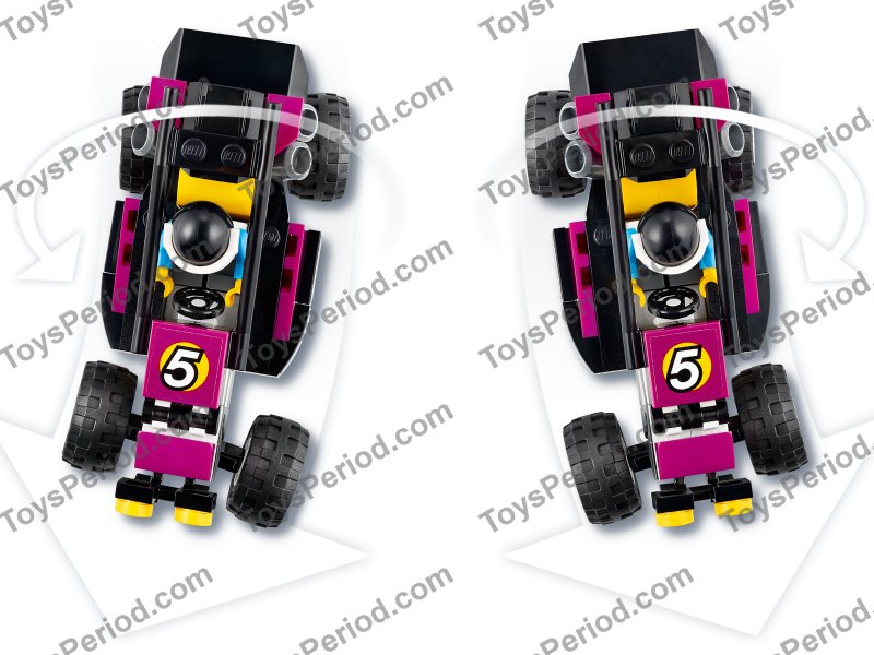 LEGO 60288 Race Buggy Transporter Set Parts List