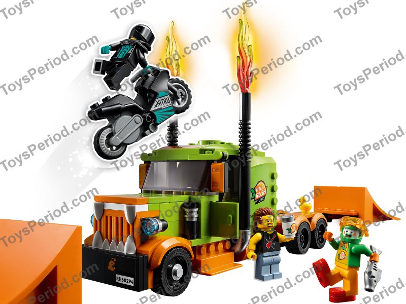 LEGO 60294 Stunt Show Truck Set Parts List