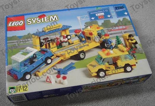LEGO 2140 ANWB Roadside Assistance Crew Instructions and Parts List