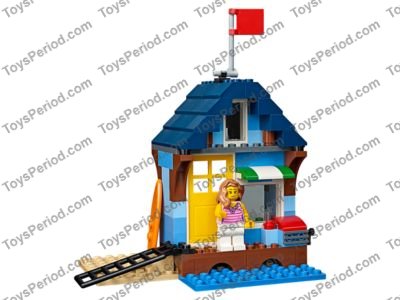 LEGO 31063 Beachside Vacation Set Parts List