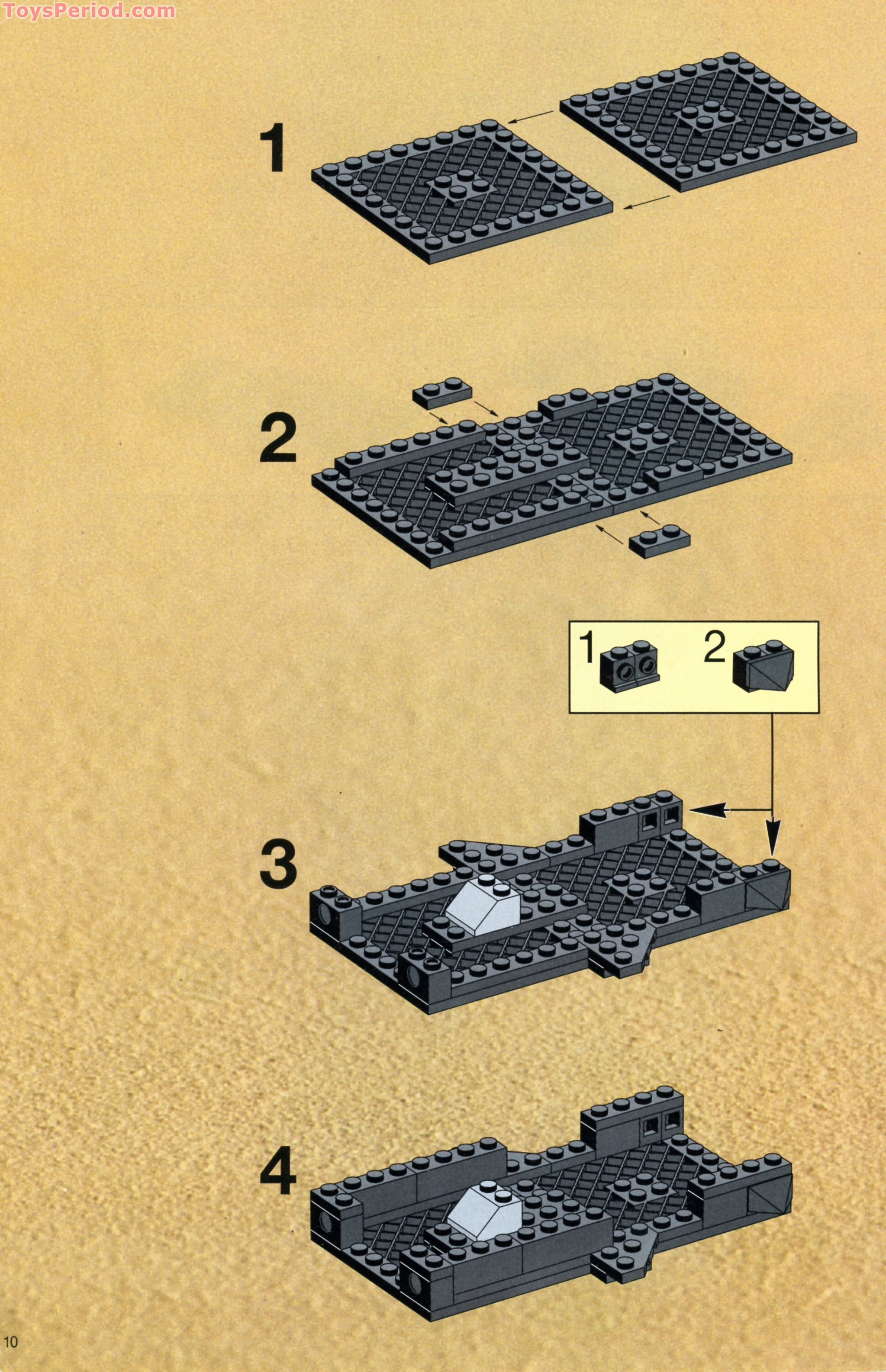 LEGO 6984 Galactic Mediator Instructions and Parts List