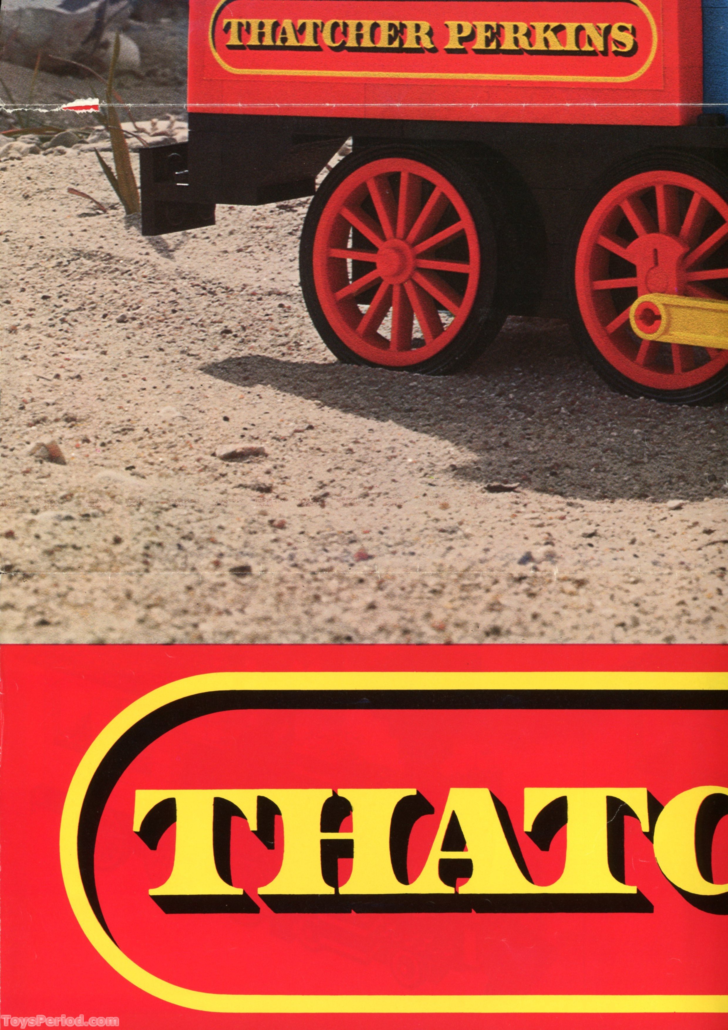 LEGO 396-1 Thatcher Perkins Locomotive Instructions and Parts List