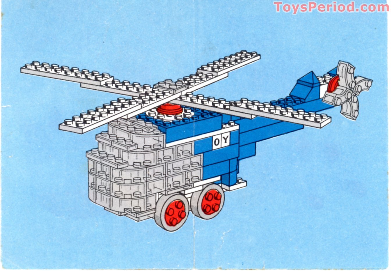 LEGO 402-2 White Turntables Instructions and Parts List