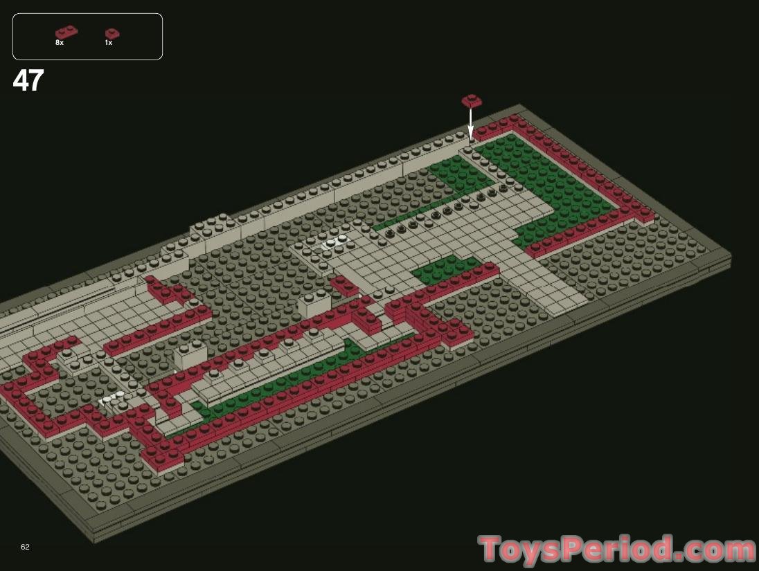 LEGO 21010 Robie House Instructions and Parts List