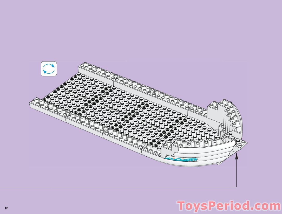 LEGO 41015 Dolphin Cruiser Instructions and Parts List